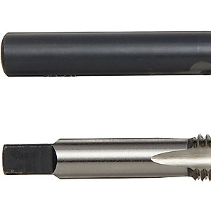 Chicago Latrobe 52541 HM18 High-Speed Steel Jobber Length Drill Bit and Tap Set with Metal Case, Black Oxide Drill Bits/Uncoated Taps, Metric, 18-piece, Metric Drill Bit Sizes, M2.5 to M12 Tap Sizes