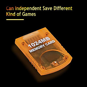 Mcbazel 1024MB(16344 Blocks) Memory Card for Gamecube and Wii Console