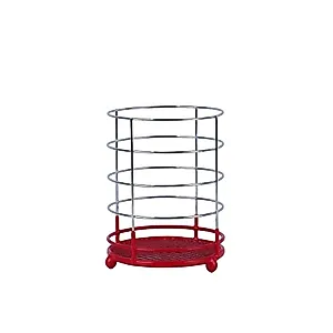 Nonslip Wire Cutlery Holder - Red