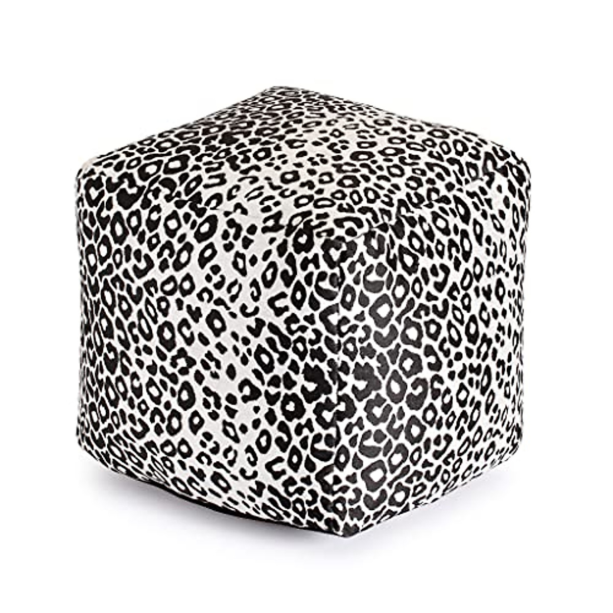 Anji Mountain 100% Handmade & Handcrafted Comfortable Home Décor Outdoor Pouf Ottoman Footrest for Living Room, Bedroom, Nursery, Kidsroom, Patio Furniture - (18" x 18" x 18"- Gray)