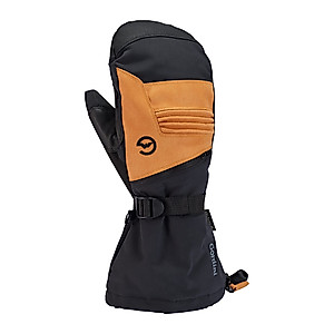 Gordini Men's Standard Gore-Tex Storm Mitten, Black Tan, Medium