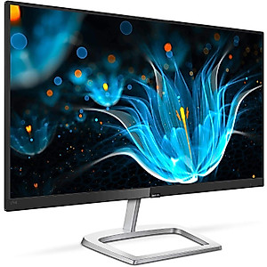 Philips E- line 276E9QDSB, 27-inch IPS LED FHD Free Sync LCD Monitor w/Ultra Wide-Color (1920x1080) - Glossy Black/Glossy Silver (Renewed)