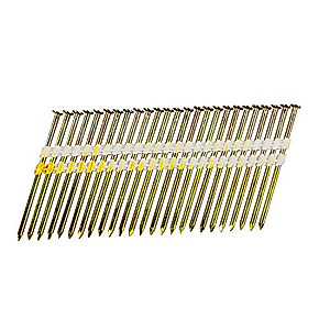 BHTOP 3 Inch Framing Nails, 21 Degree Bright Smooth Shank Plastic Collated Nails for Framing Nailer, 3 x .131,(1000 per Box)