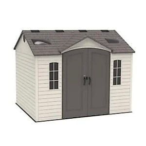 Dual Entry Storage Shed, 8' X 10'
