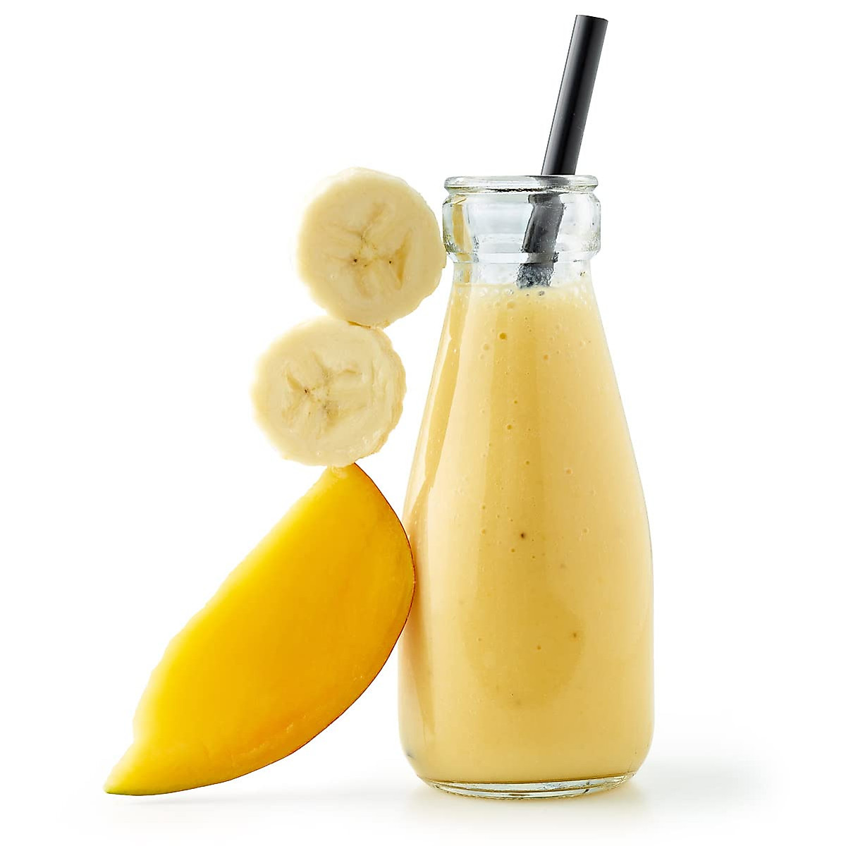 100 Count Extra Wide Compostable Boba Tea Straws Black,1/2" Wide X 8 1/2" Long KTOB Biodegradable PLA Jumbo Smoothie straws Disposable,Eco Friendly Plant-Based Plastic Bubble Tea Straws