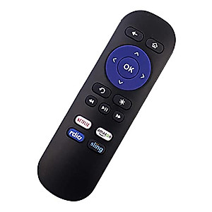 Smartby Replaced roku Sling 1 New IR Remote Compatible with Roku 1 2 3 4 HD LT XS XD Roku Express Roku Premiere, DO NOT Support for Roku Stick or Roku TV