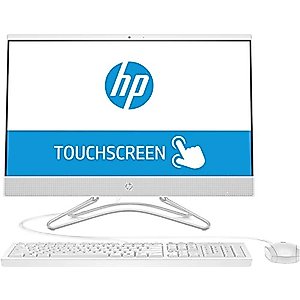 HP 2019 23.8" Touchscreen FHD IPS-WLED Backlit Micro Edge All-in-One Desktop Computer, Intel Quad-Core i5-8250u Up to 3.4GHz, 8GB DDR4, 1TB HDD, Bluetooth, 802.11ac Wi-Fi, USB 3.0, HDMI, Windows 10