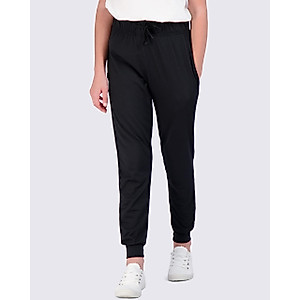 3 Pack:Girls Lounge Joggers Soft Athletic Track Warmup Casual Sweatpants Clothes Little Sports Pajama Kids Clothing Youth Children Sweats Big Teen Running Elastic Pants Basketball-Set 2, M (10/12)