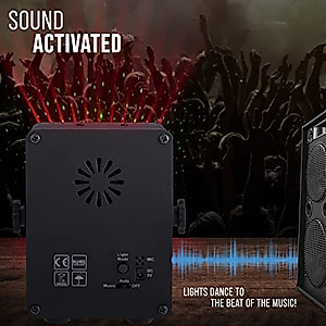 LyxJam 2-Deck DJ Controller, Mixing Console with LCD Display, with FREE Download for Virtual DJ LE, with CR3-X 50 watts Multimedia Monitors, Sound Activated DJ Light & Professional DJ Headphones