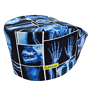 X-Ray Black Working Cap - Comfortable and Breathable for Men and Women Long Aesthetic Head Cover