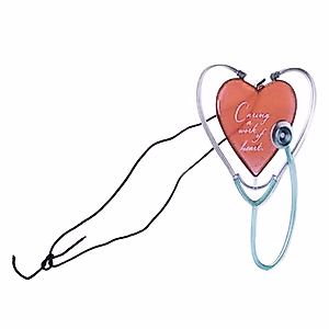 Heart Stethoscope Caring Decor, Christmas Heart Stethoscope Ornament, A Unique Appreciation Gift for Doctors, Nurses, and Caregivers, Adorn Your Christmas Tree with Medical Heart