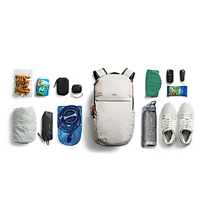 Bellroy Lite Ready Pack (18L lightweight weekend backpack) - Chalk