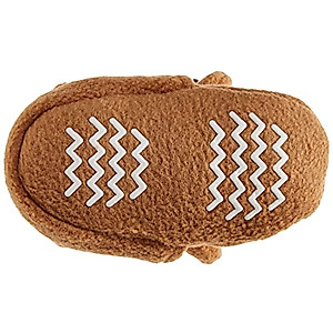 Hudson Baby unisex child Baby Cozy Fleece Booties With Non Skid Bottom, Girl Reindeer Casual Sock, Girl Reindeer, 18-24 Months Toddler US