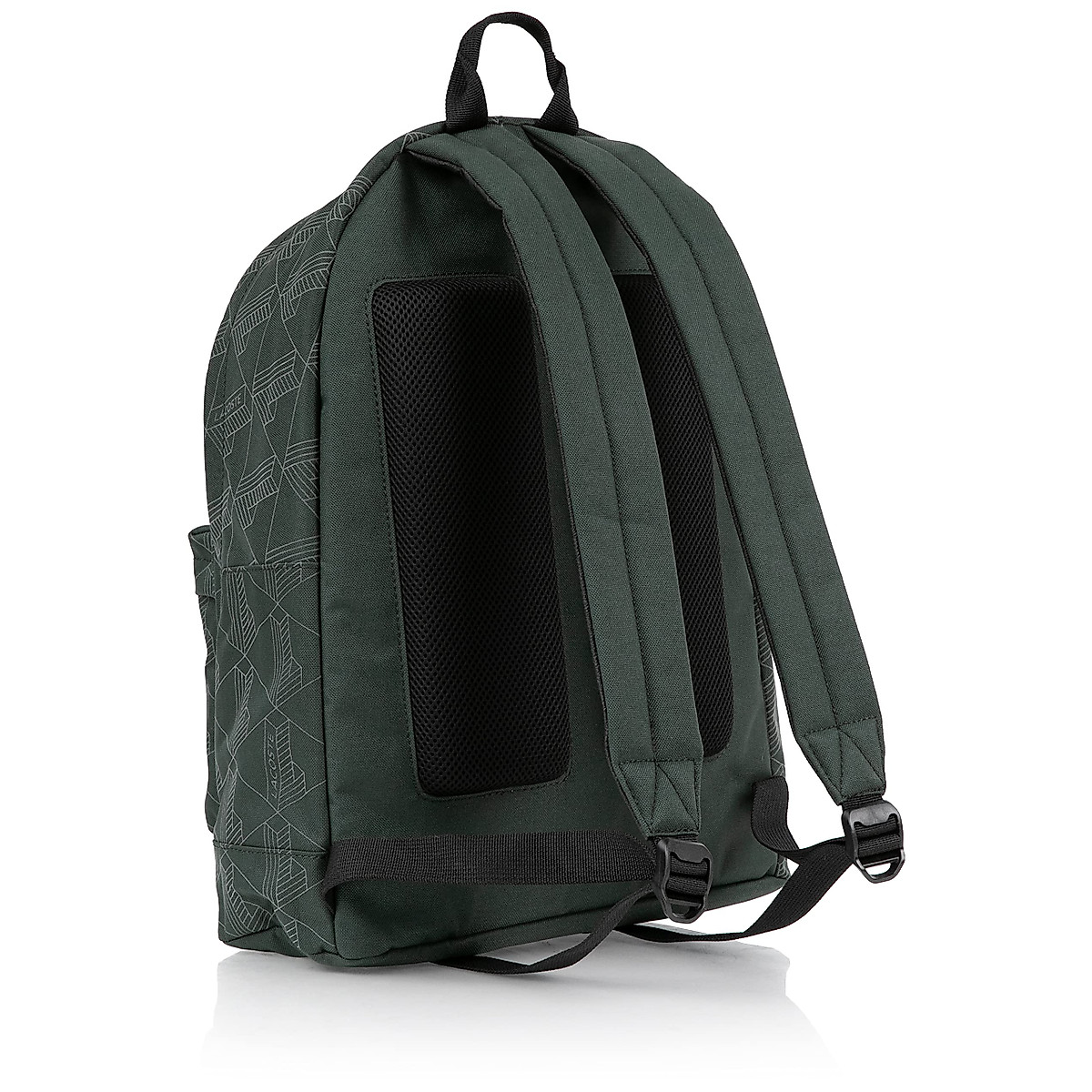 Lacoste Signature Print Backpack, Sinople Monogramme