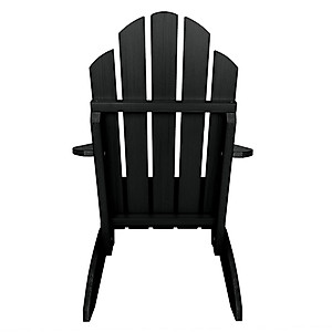 Highwood AD-CLAS1-BKE Classic Westport Adirondack Chair, Black