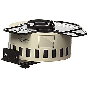 Brother Genuine DK-2211 Continuous Length Black on White Film Tape for Brother QL Label Printers, 1.1" x 50' (29mm x 15.2M), 1 Roll per Box, DK2211