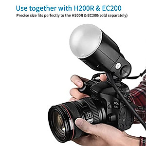 Godox AK-R11 Diffuser Dome for Godox V1 Round Head Flash for Godox AD100Pro / H200R