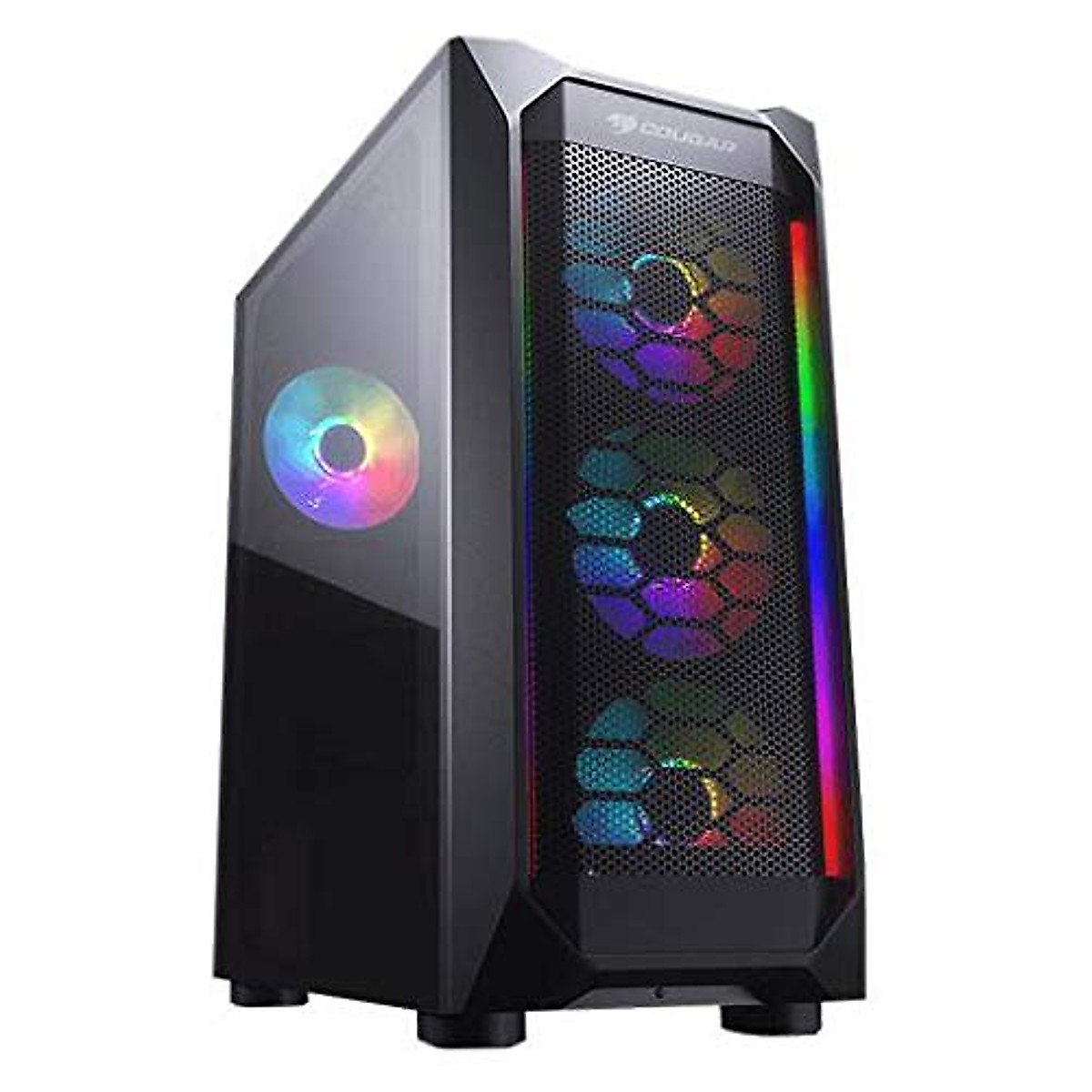 Centaurus Helios 3 Gaming PC, Intel i7 12700K, GeForce RTX 4060, 32GB RAM, 1TB NVMe SSD, Windows 11 PRO, AC WiFi. Fast Desktop Computer for Gamers and Professional apps, VR Ready, RGB, Glass Window!