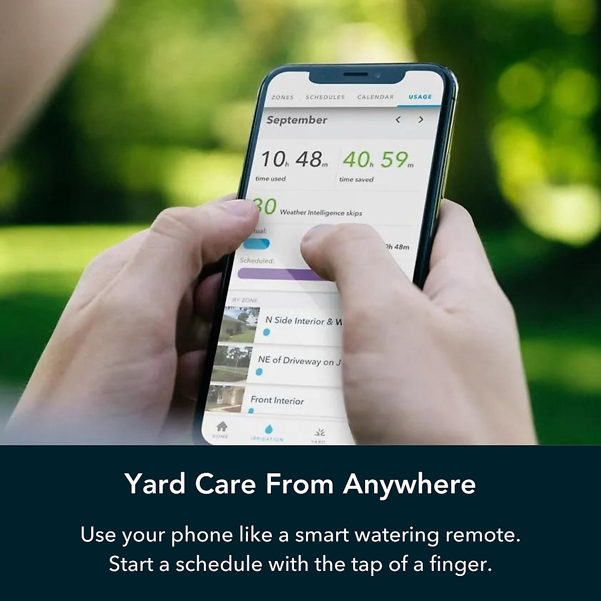 Rachio 3 Smart Bundle: Includes Rachio 3rd Generation-8 Zone Smart Sprinkler Controller (Alexa Compatible w/ Hyperlocal Weather Intelligence Plus & Rain Skip) & Rachio Weatherproof Outdoor Enclosure