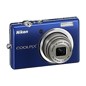 Nikon Coolpix S570 12MP Digital Camera with 5x Wide Angle Electronic Vibration Reduction (VR) Zoom and 2.7-Inch LCD (Blue)