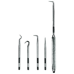 Ullman H4W 4-Piece Hook and Pick Set with Vinyl Case
