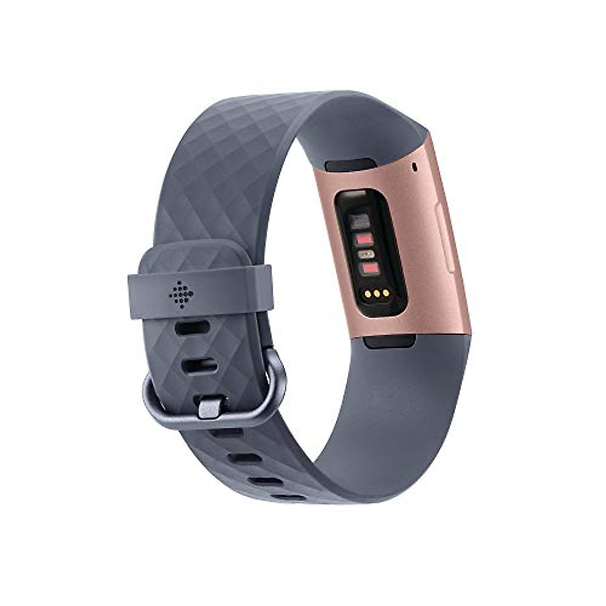 Fitbit Charge 3 Fitness Activity Tracker, Rose Gold/Blue Grey, one Size (no Warranty Support), 0.06 Pound
