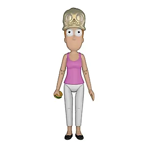 Funko Action Figure: Rick & Morty Summer with Weird Hat Collectible Figure, Multicolor