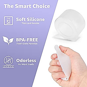 Jmoe USA Silicone Sleeve for Owala 40oz Tumbler | Fits Handle Tumbler Only | Anti-Slip Boot | Protects Against Dents & Scratches | Protector for Bottom of Cup | Made of Durable BPA Free Silicone