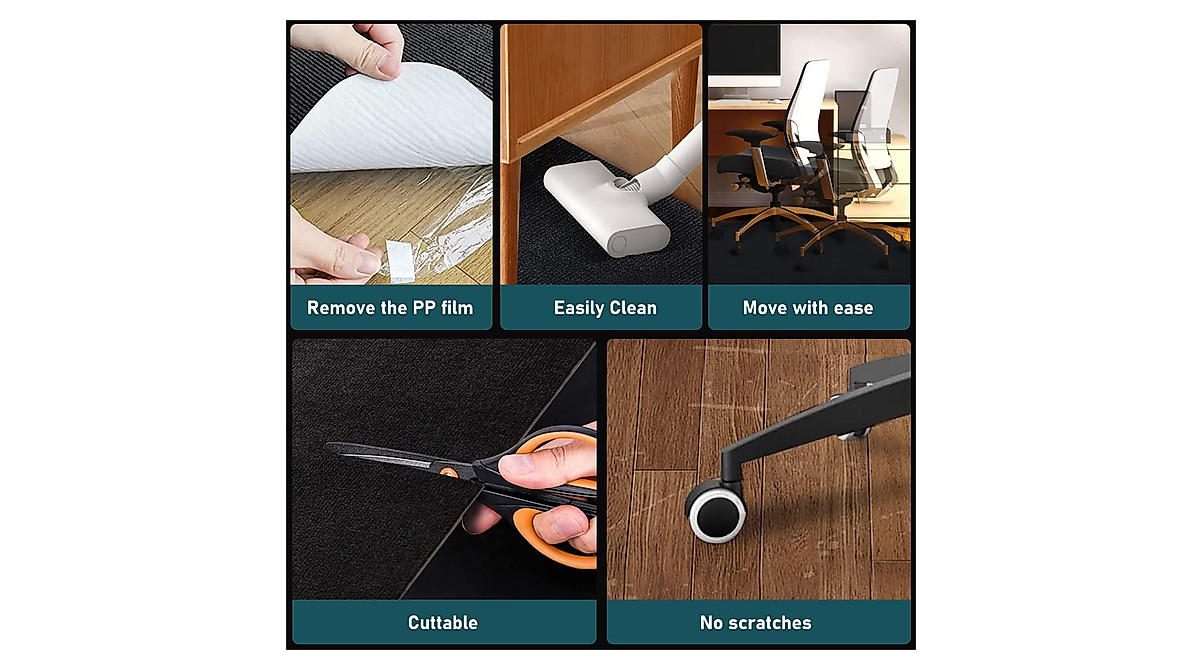 Durable Office Chair Mat for Hardwood Floors - MTRACE