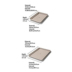 OXO Good Grips Non-Stick Pro 2-Piece Sheet Pan Set