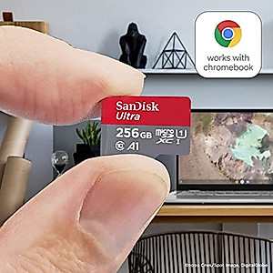 SanDisk 64GB Ultra microSD UHS-I Card for Chromebooks - Certified Works with Chromebooks - SDSQUA4-064G-GN6FA