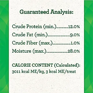 FELINE GREENIES PILL POCKETS for Cats Natural Soft Cat Treats, Chicken Flavor, 3 oz. Pack (85 Treats)