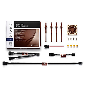 Noctua NF-A4x10 PWM, Premium Quiet Fan, 4-Pin (40x10mm, Brown)