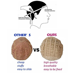 Men's Wig Short Brown Natural Wave Fluffy Halloween Heat Resistant Synthetic Cosplay Costume Wigs