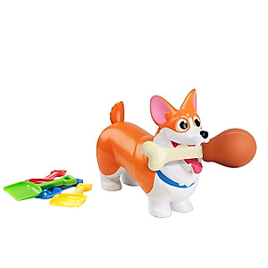 Doggie Doo Corgi Game - Unpredictable Action - Feed The Doggie and Collect His Doo to Win by Goliath, Multi Color