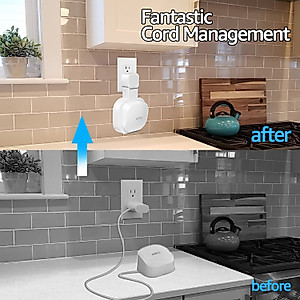 Wall Mount ONLY for eero 6 Dual-Band mesh WiFi System, eero 6 Wall Mount, Outlet Wall Mount for eero 6 Router and Extender (1)