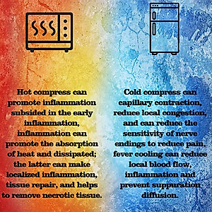 Boo Boo Gel Ice Packs, Kids Ice Packs, Hot Cold Kids Ice Pack, Cold Pack, Cold Therapy and Pain Relief for Minor Cuts, Pain Relief for Kids Injuries, Reusable Gel Ice Packs (4 pcs 5 * 5 inch)