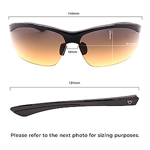 PeakVision Non-Polarized Golf Sunglasses For Men & Women - Best Golf & Sport Sunglasses