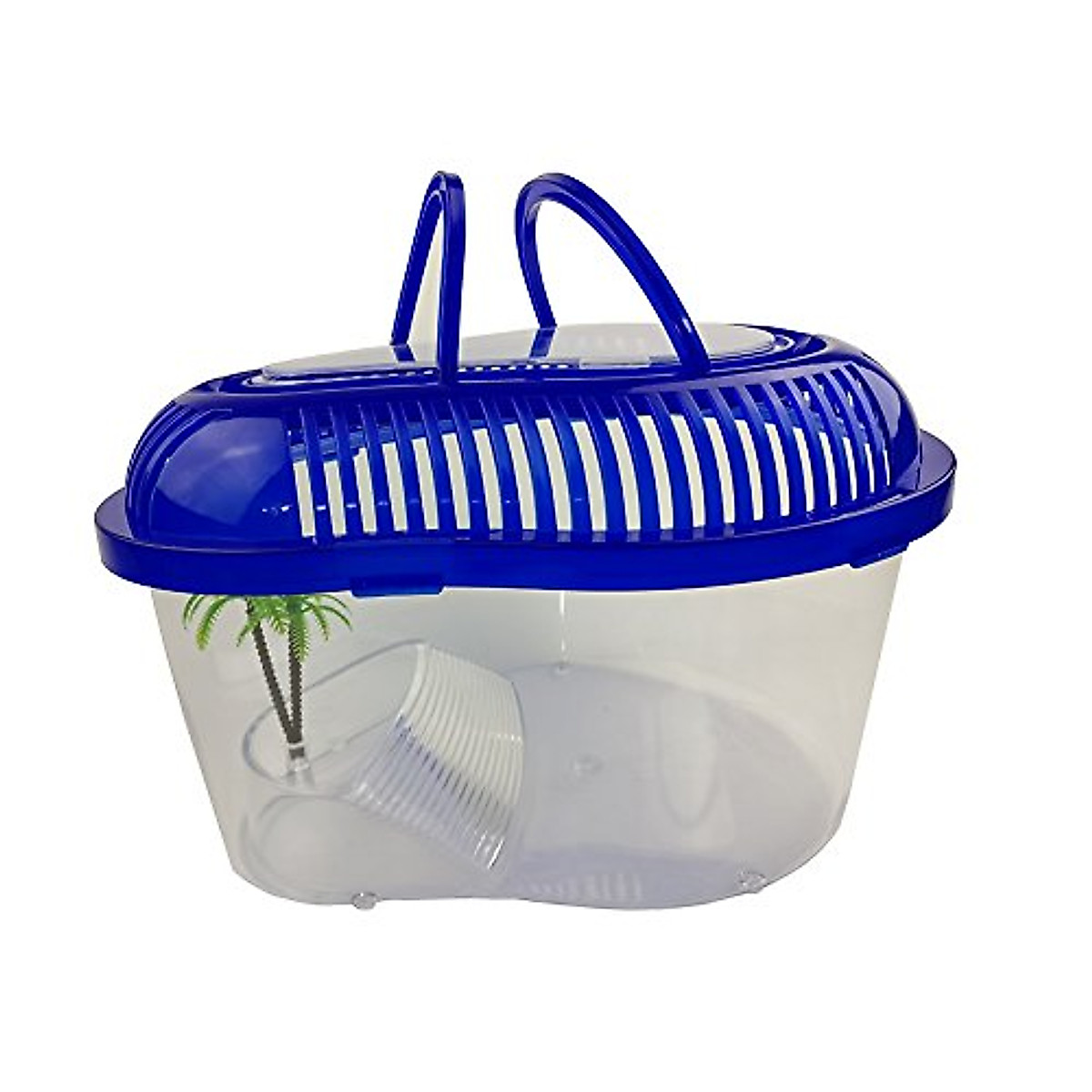 OMEM Portable Reptile House Terrarium Habitat Clear and Breathable (Medium)