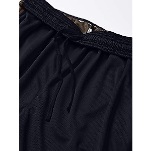 Profile Varsity Men's Big & Tall Athletic Shorts, Navy/Charcoal, 1X