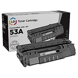 LD Products Compatible Toner Cartridge Replacement for HP 53A Q7553A (Black) for use in Laserjet M2727 MFP, M2727nf MFP, M2727nfs MFP, P2015, P2015d, P2015dn, P2015x