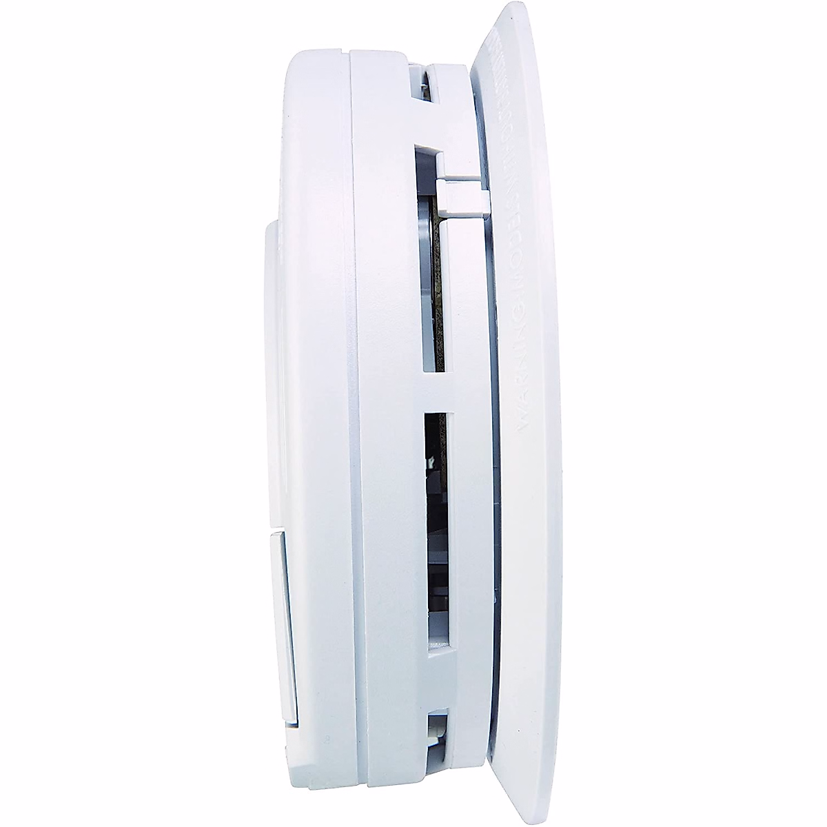 Kidde Smoke Detector, Hardwired Smoke Alarm with Battery Backup, Front-Load Battery Door, Test-Silence Button,(Pack of 2) White