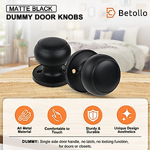 Betollo 3 Pack Door Knobs