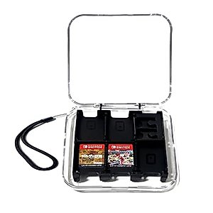 UDEE Game Storage Case for 12 Nintendo Switch Games, Game Cards or TF Card,Switch Accessories,Portable Switch Game Memory Card Storage