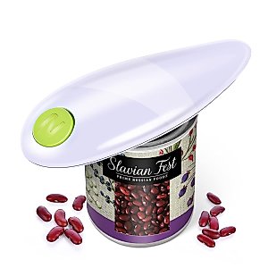Procan Electric Can Opener, No Sharp Edge Can Opener, Full-Automatic Hands Free Can Opener for Almost Size
