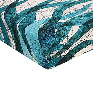 SDIII 3PCS Sea Turtle Queen Sheet Set, 100% Microfiber, 1 Fitted Sheet + 2 Pillowcase, Hawaiian Bedding Sheet Queen, Cute Sheets Queen for Girls Boys Women and Men