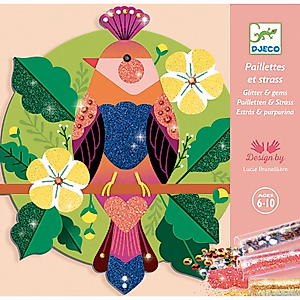 DJECO Paradisio Glitter Board Craft Kit Medium