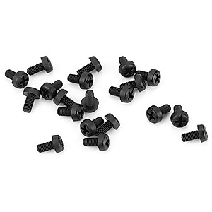 300pcs Black M3 Male Female Standoffs Screws Nuts Assortment Kit with Box Widely Used in Machinery Industry, Electronic Industry, Testing Equipment, Electric Equipment