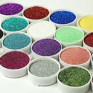 Weddings Parties and Gift Yellow Sparkly Glitter Crafts DIY Party Wedding Decorations Projects Sale vngift11411