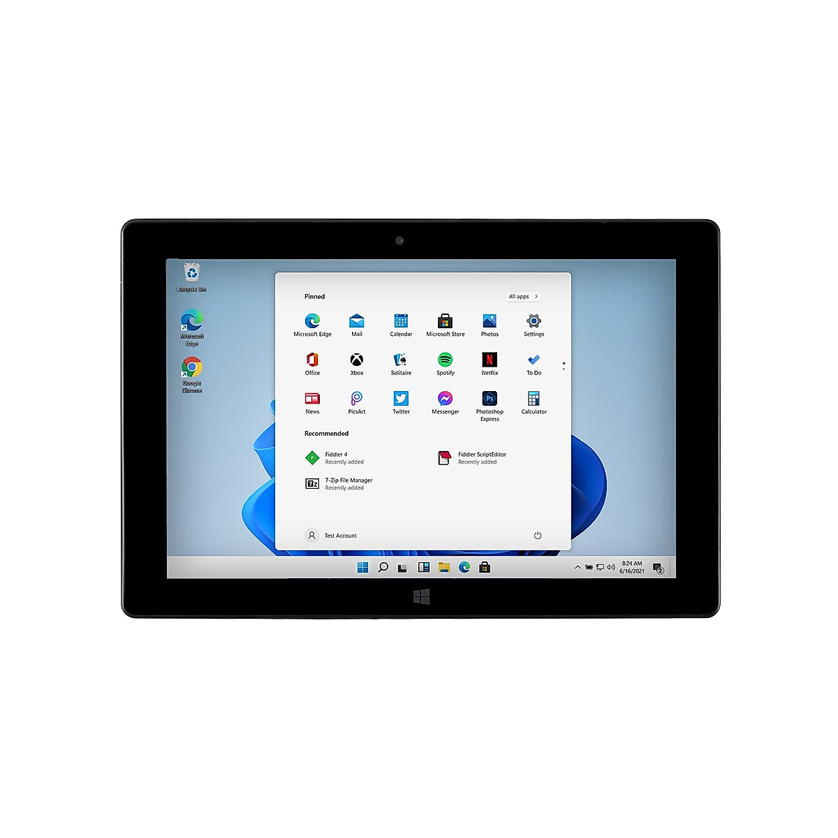 10.1" Windows 11 Full HD Tablet with Docking Keyboard - 2 in 1 Laptop / Ultra Slim Tablet PC - FWIN232 PRO S3, 8GB RAM, 256GB Storage, N4120 Quad-Core CPU, FHD (1920x1200), M.2 SATA Expandable Storage